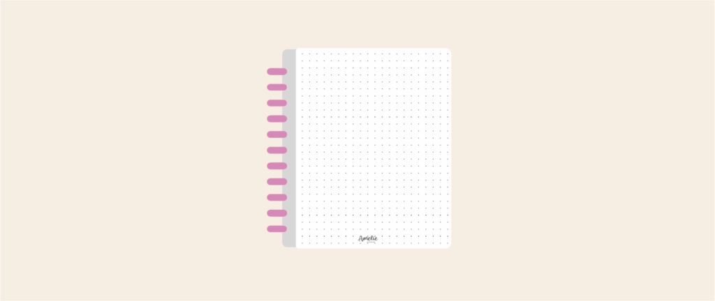 HOJAS PUNTEADAS A4 — AMELIE CREATIVE STUDIO